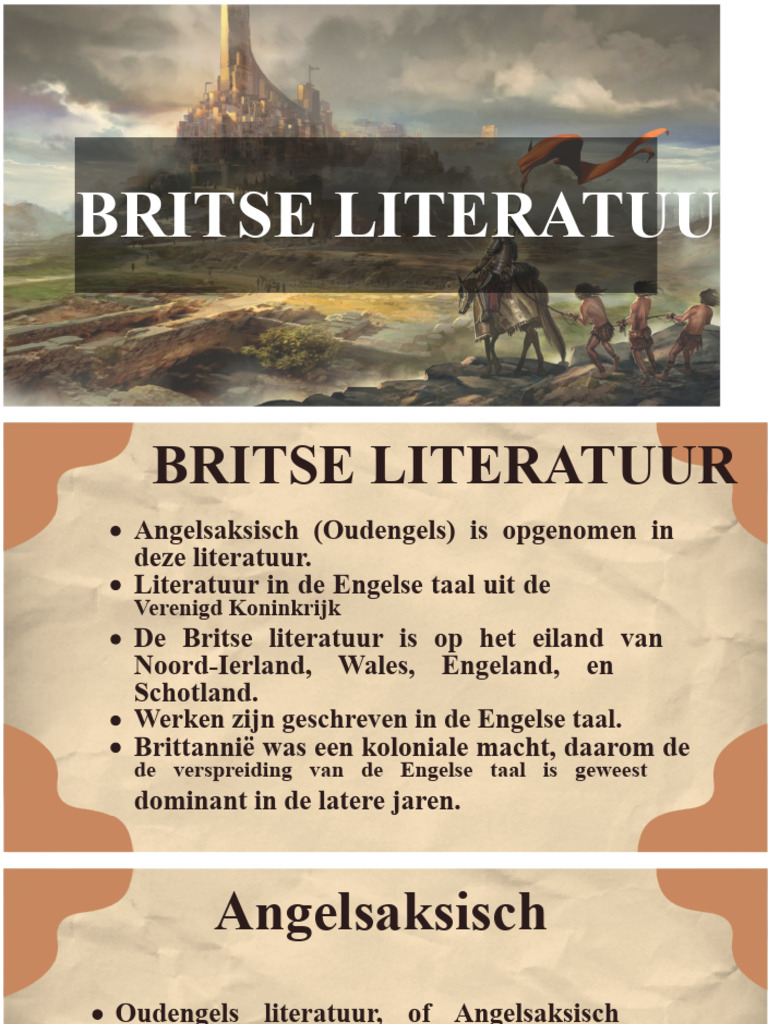 Britse Literatuur | PDF