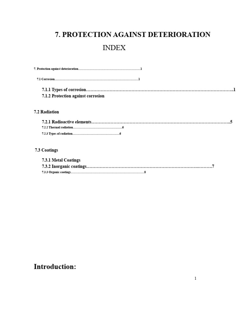 Corrosion and Deterioration Protection Guide | PDF | Ionizing Radiation ...