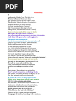 Analysis of "Die Hanswors" Poem | PDF
