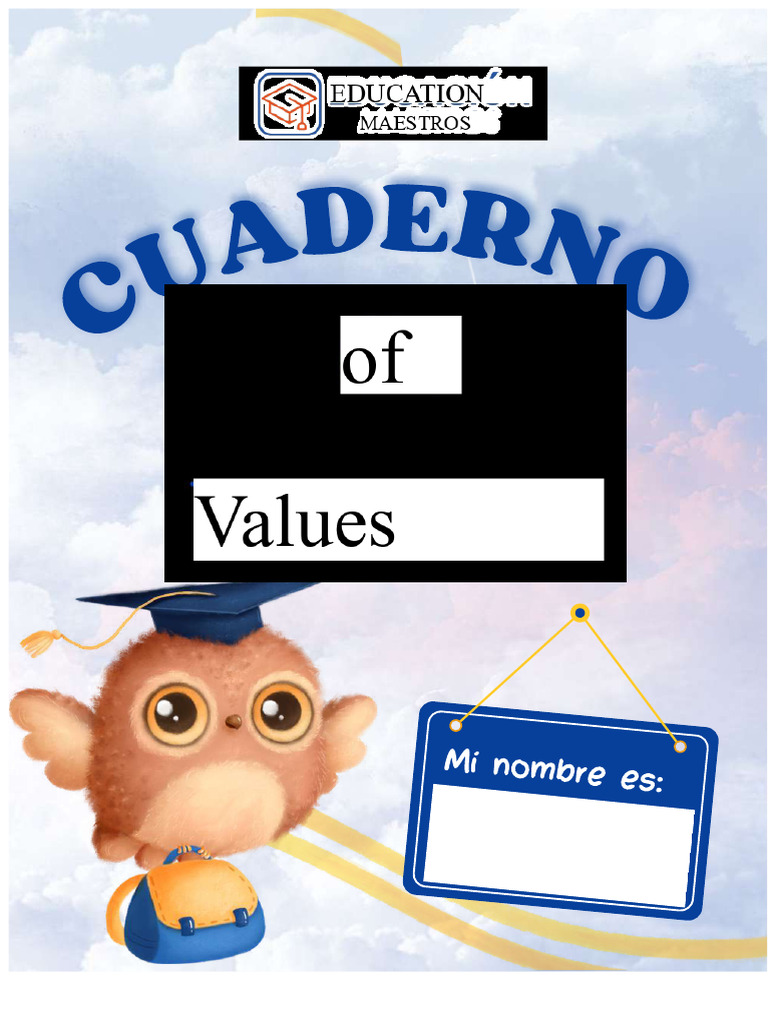 Values Notebook for Children - EDUCATION TEACHERS | PDF | Justice ...