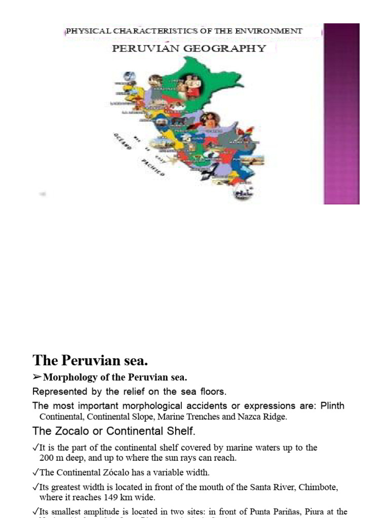 Morphology and Importance of the Peruvian Sea | PDF