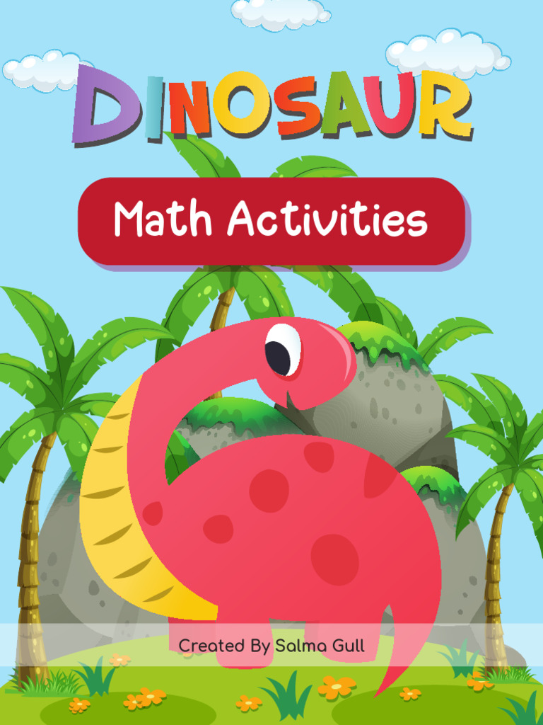 Dinosaur Math Activities | PDF