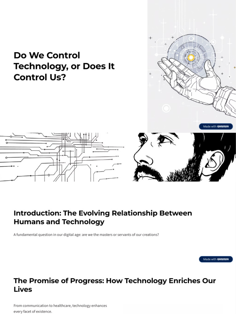 Mastering Our Tech: A Human Perspective | PDF | Psychological Concepts ...