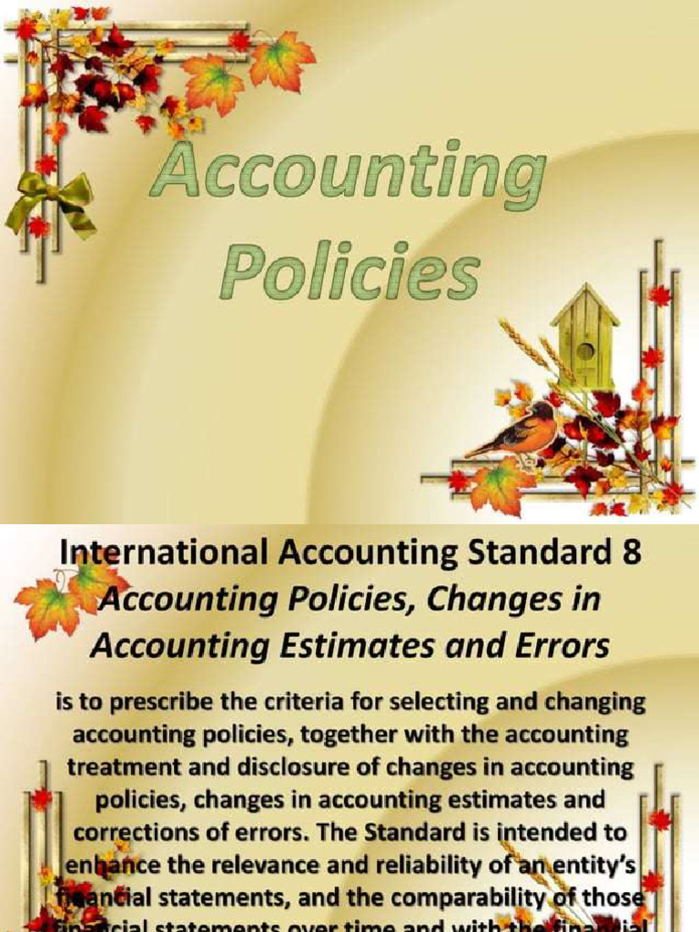 Accounting Policies | PDF