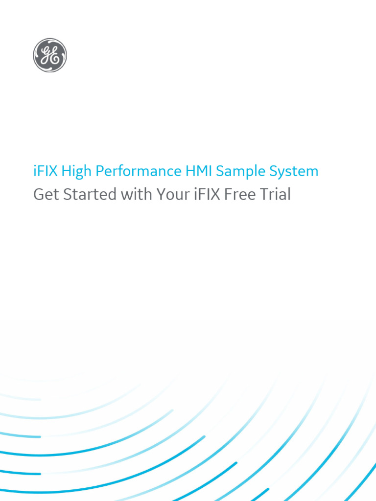 iFIX HMI Sample System Guide | PDF | Pump | Valve