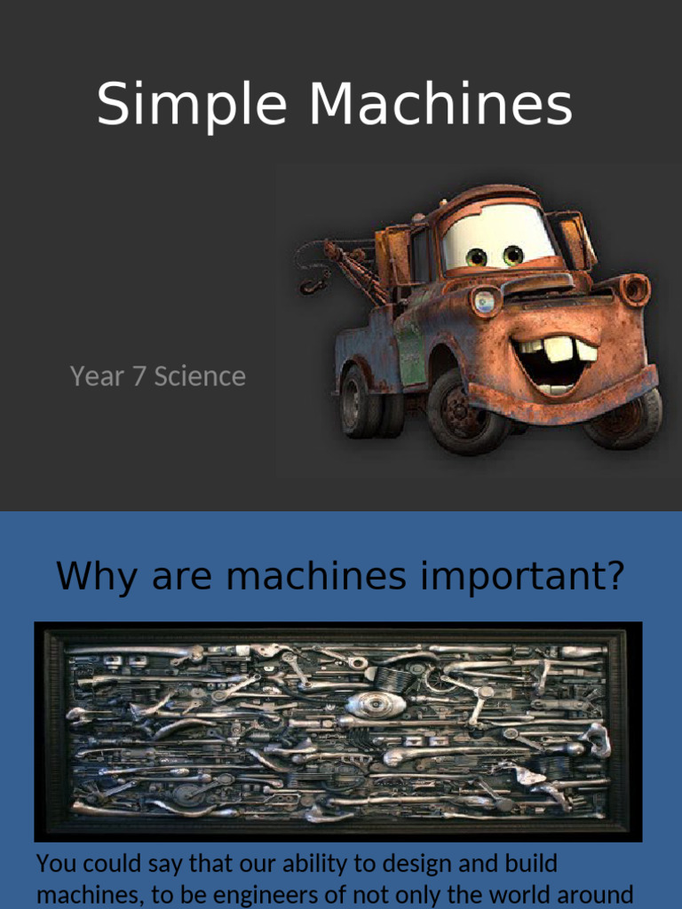 Simple Machines | PDF | Lever | Machines