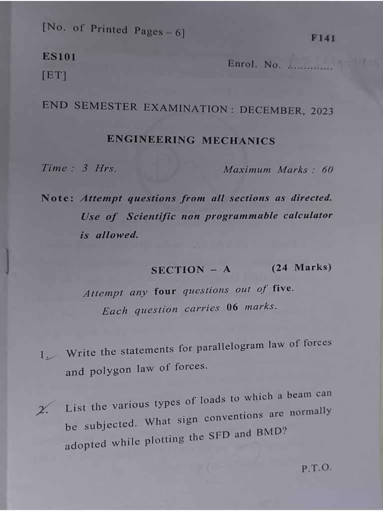 Mech Major 2023 | PDF