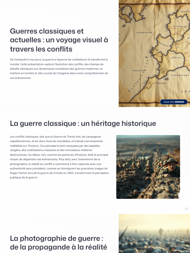 Évolution des guerres et de leur imagerie | PDF | Ukraine | Conflits
