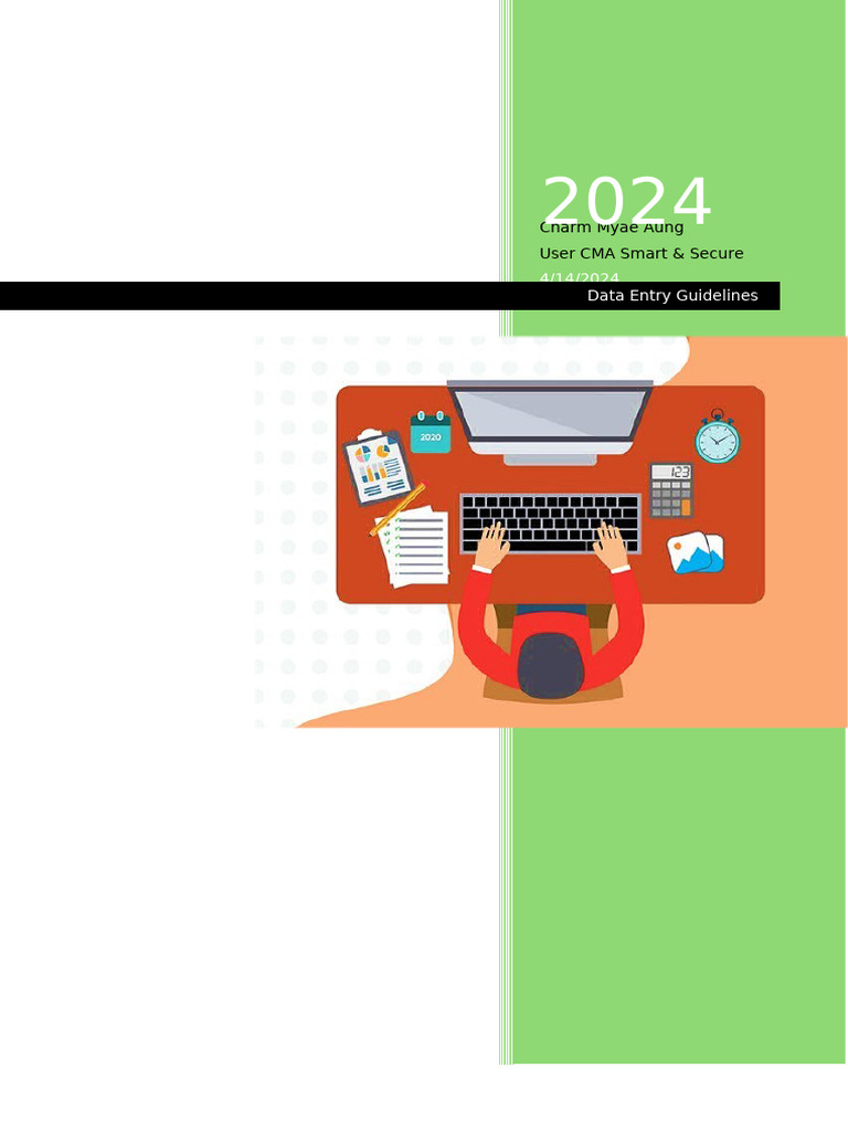 Data Entry Guidelines | PDF