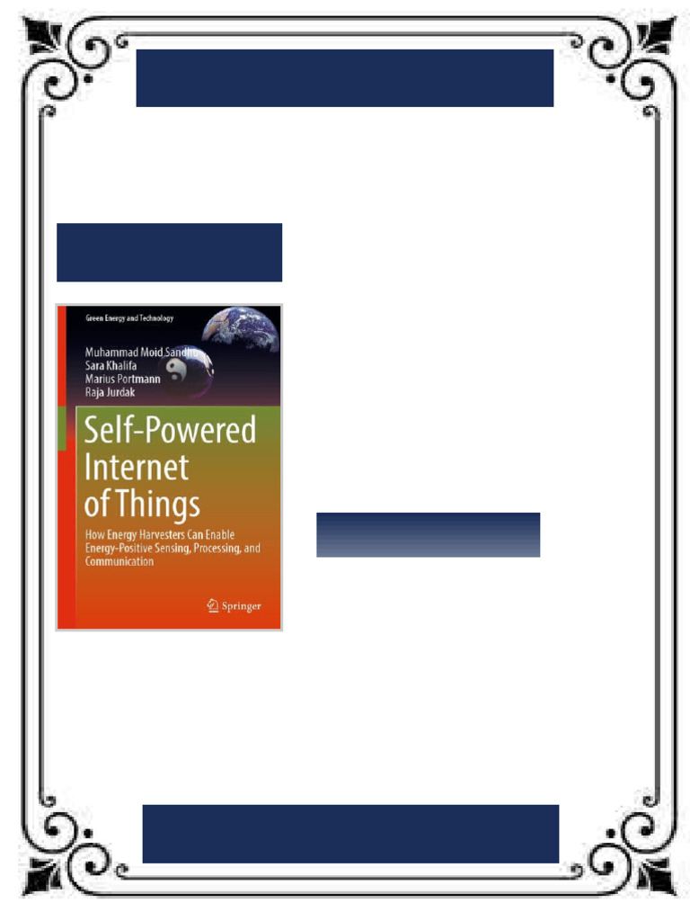 Self Powered Internet of Things Muhammad Moid Sandhu eBook fast ...