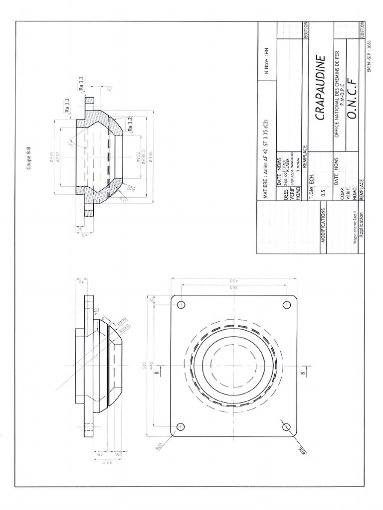 789695m01 Oncf Emim-Sip 1651 Crapaudines NG | PDF