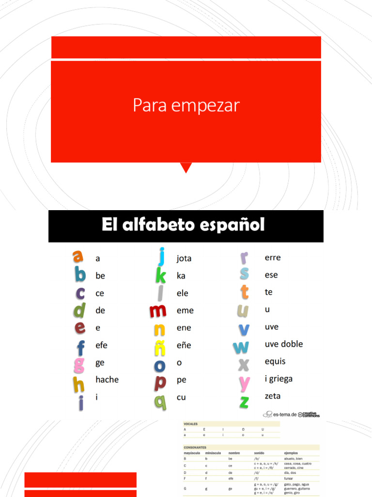 Para Empezar | PDF