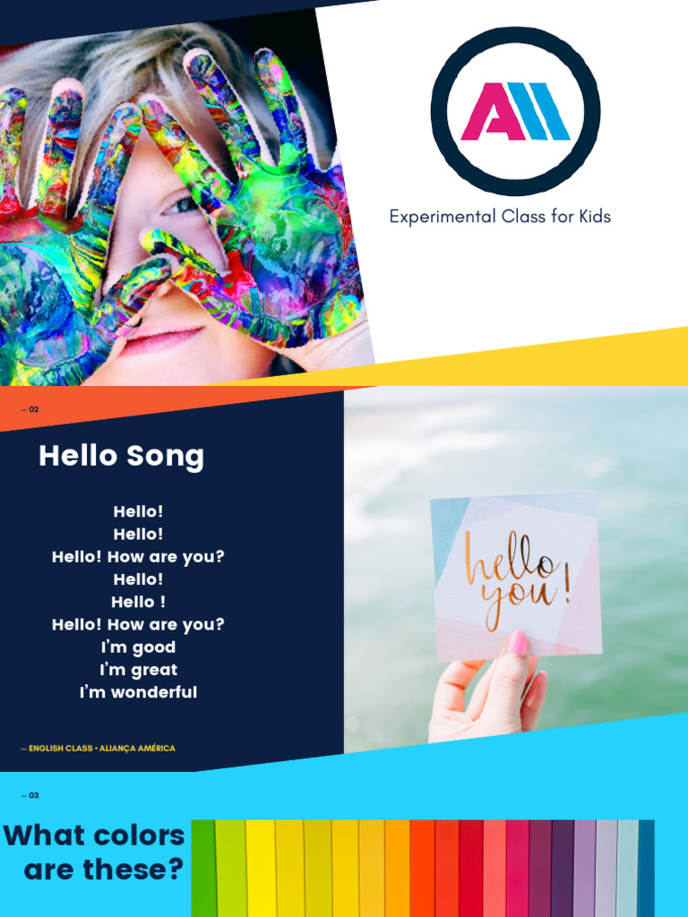 Kids' English Class Activities Guide | PDF