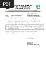 Surat Penunjukan PLh Kepala Sekolah | PDF