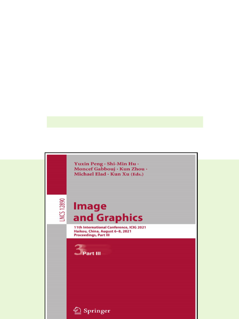 (Ebook) Image and Graphics 11th International Conference, ICIG 2021 ...