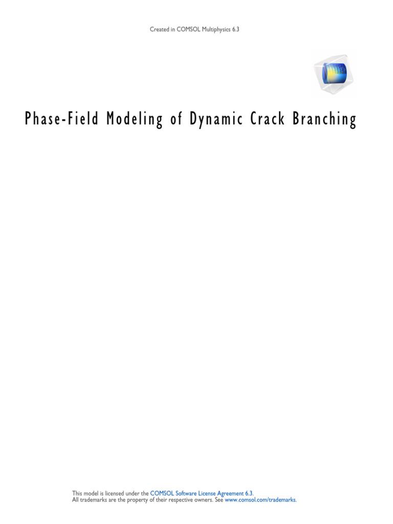 Models.nsm.Dynamic Crack Branching | PDF | Fracture | Deformation ...