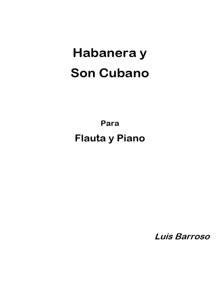 Habanera y Son Cubano | PDF