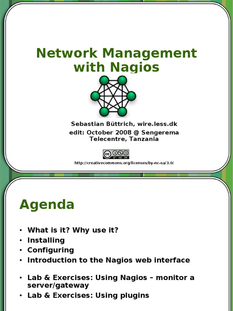 Network Management With Nagios | PDF | Apache Http Server | Advanced Packaging Tool