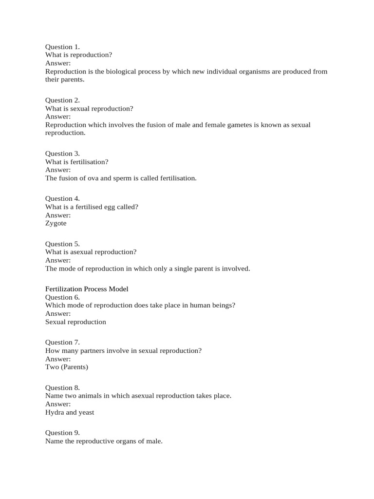 Reproduction in Animals Class 8 | PDF | Sexual Reproduction | Fertilisation
