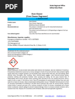 CRC Lectra Clean Safety Data Sheet | PDF | Occupational Safety And ...