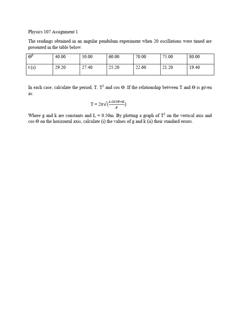 100l Students Assignment | PDF