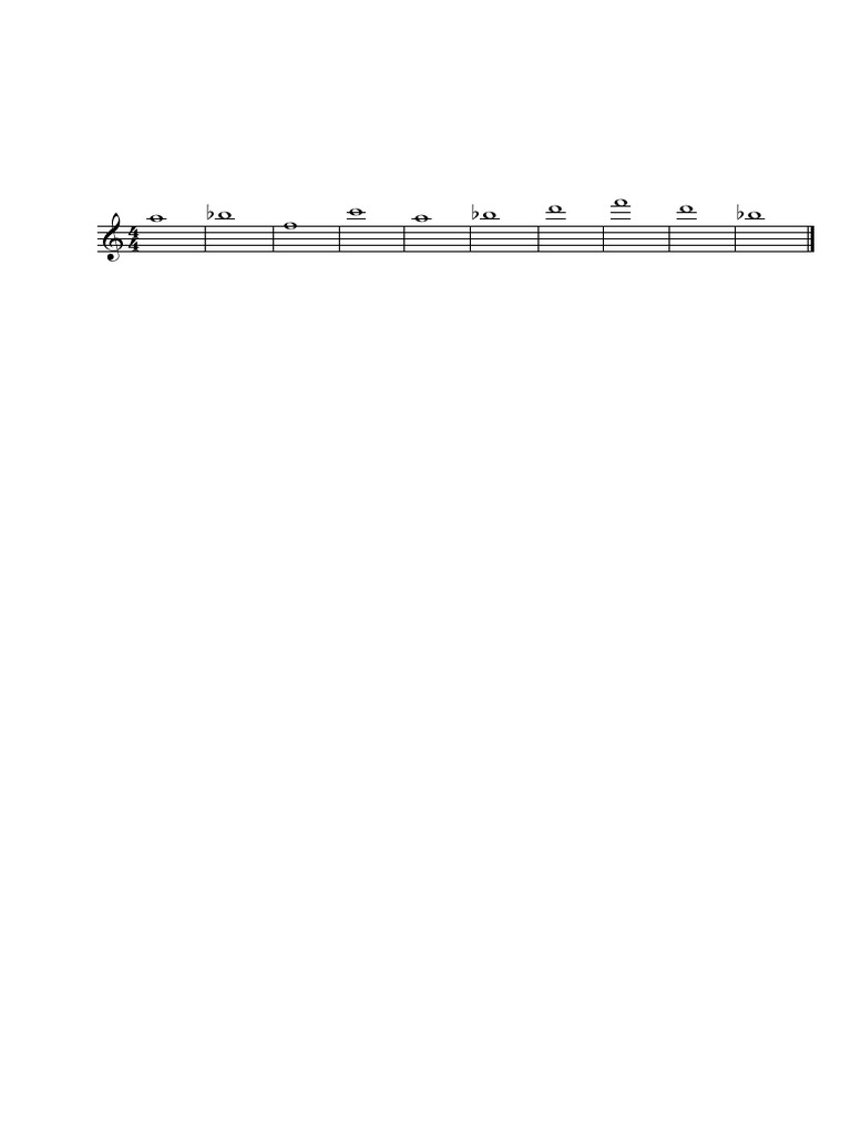 Tuning Order Flutes | PDF