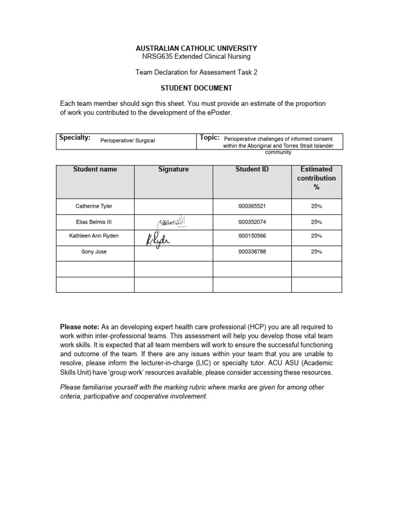 Team Declaration - 1 | PDF