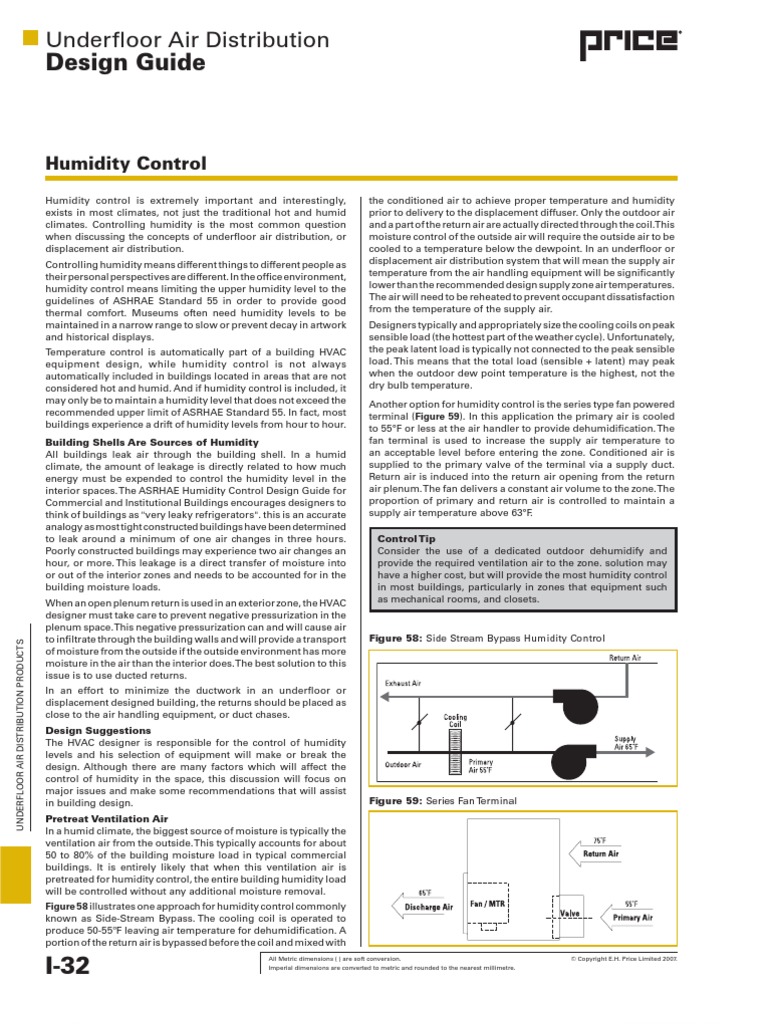 Design Guide - Humidity Control | PDF | Air Conditioning | Hvac