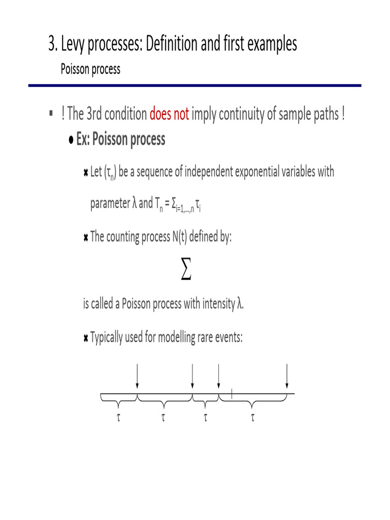 processus de levy definition et exemples | PDF | Normal Distribution ...