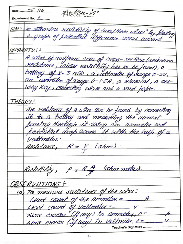 Physics (Holiday Homework) | PDF