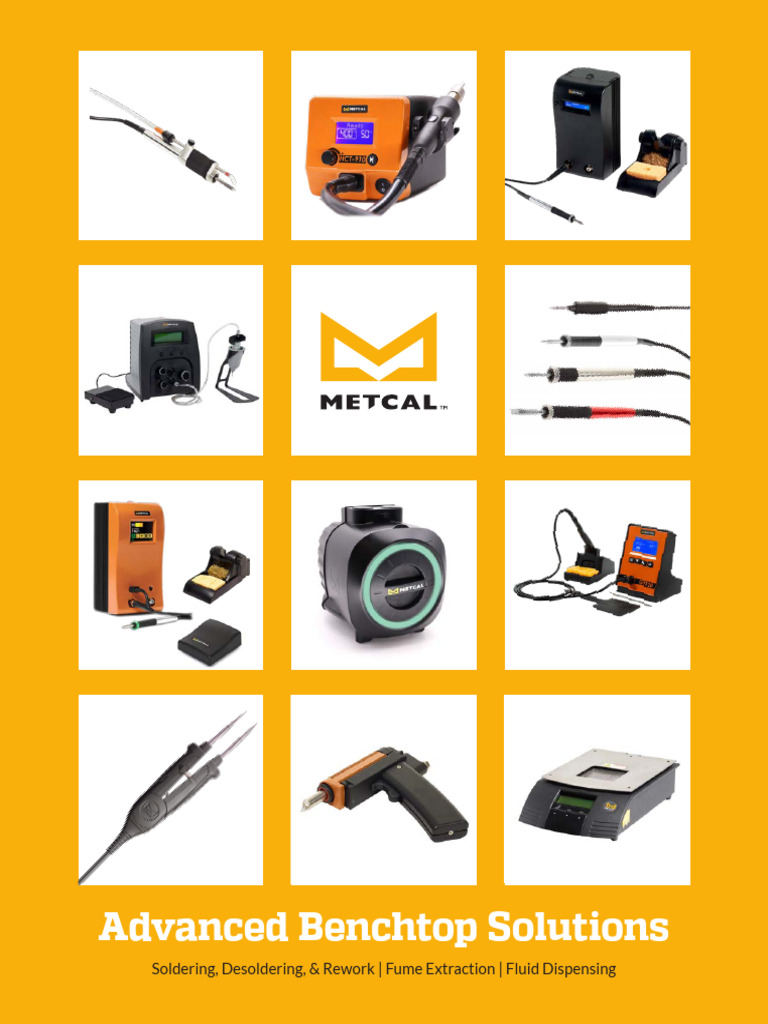 Metcal Catalog 2024 en | PDF | Soldering | Solder