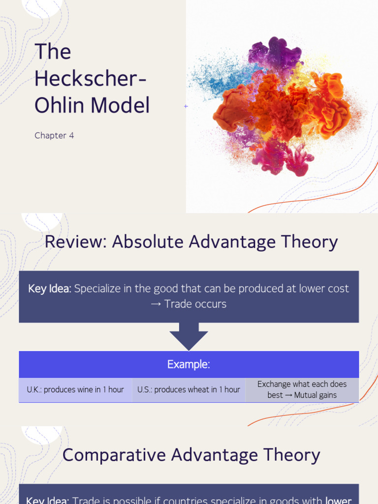 Heckscher-Ohlin Model Explained | PDF | Comparative Advantage ...
