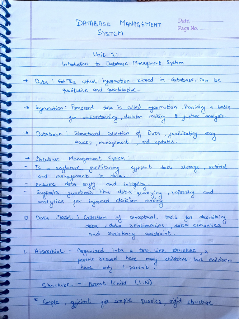 Dbms Notes | PDF