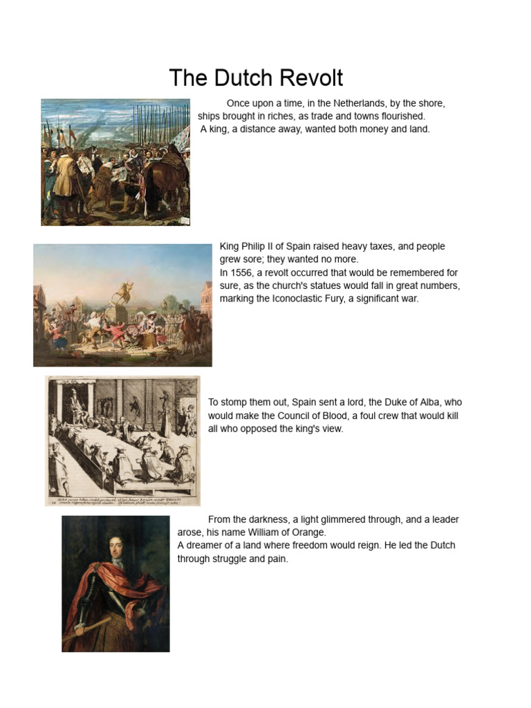Dutch Revolt: Freedom from Spanish Rule | PDF