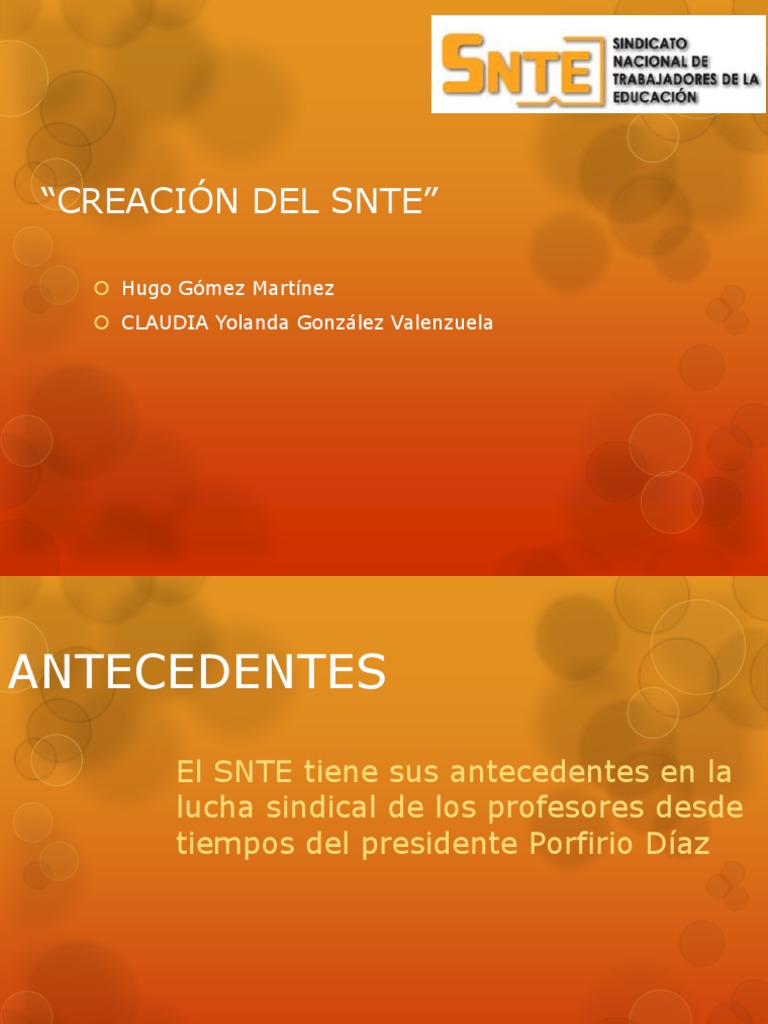 Creación Del Snte | PDF | Politica de mexico | México