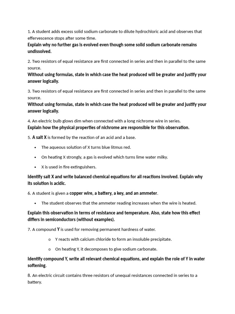10th Test | PDF
