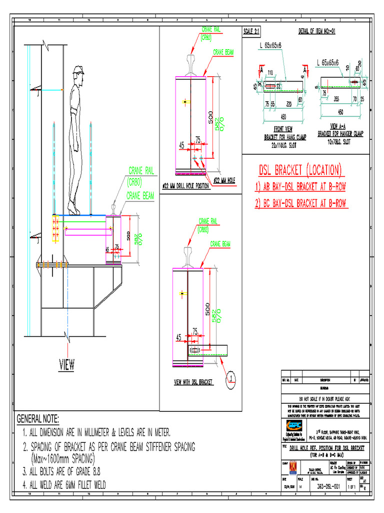 DSL Bracket 393 A DSL ST 0111 Model 1 | PDF