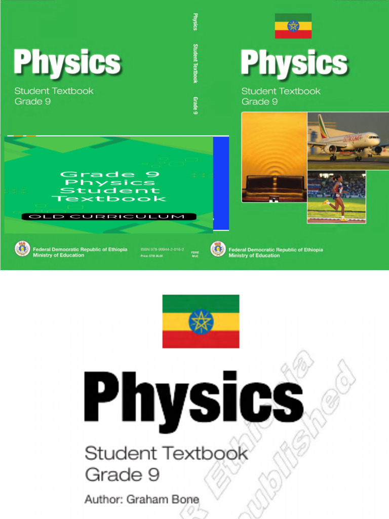 Grade 9 Physics Old Curriculum Student Textbook ...