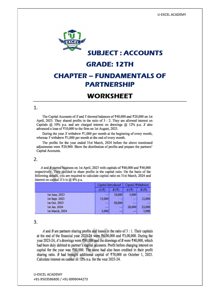 Fundaments of Part-WS | PDF