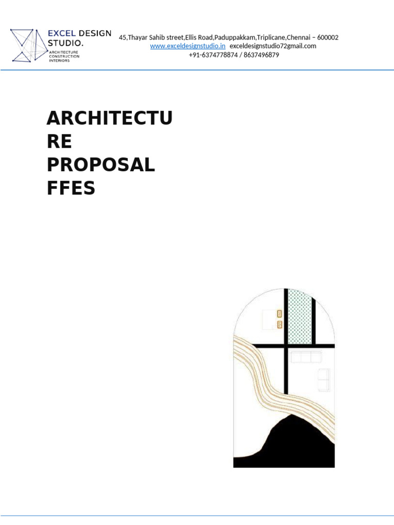 Architecture Fees Proposal | PDF | Design