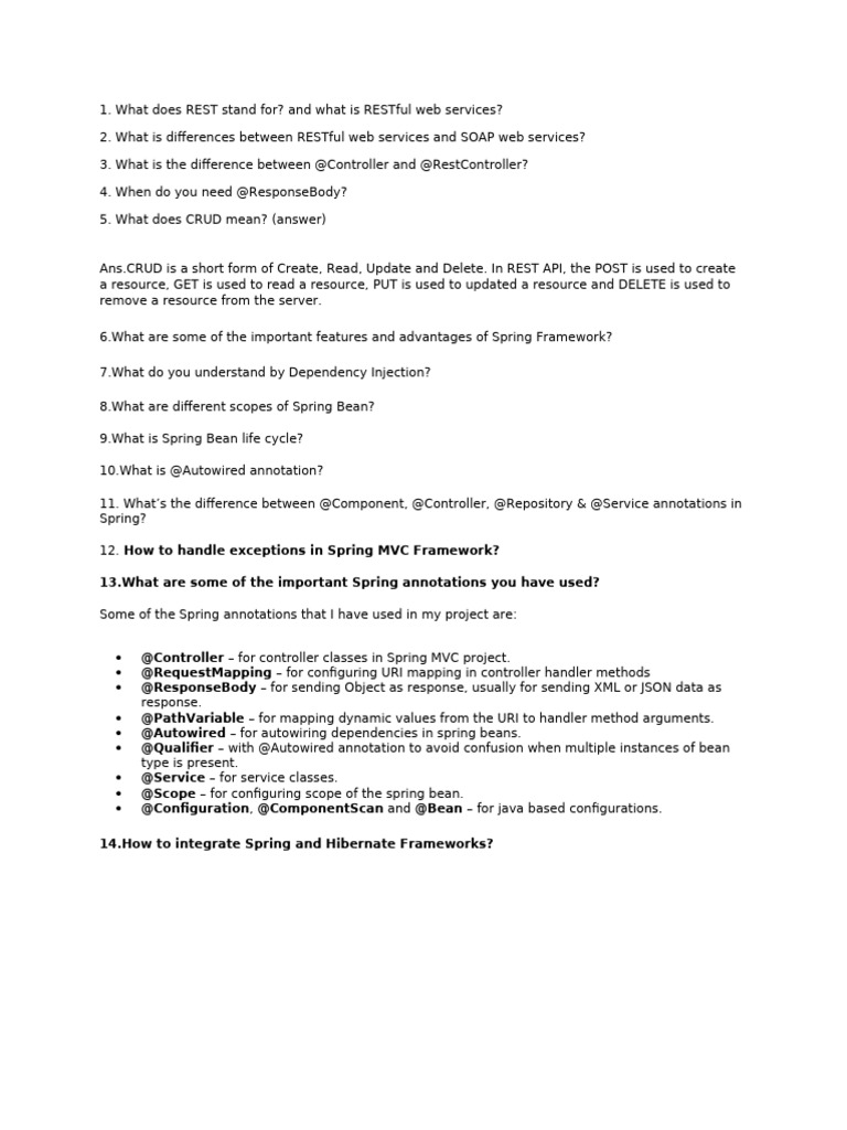 Spring | PDF