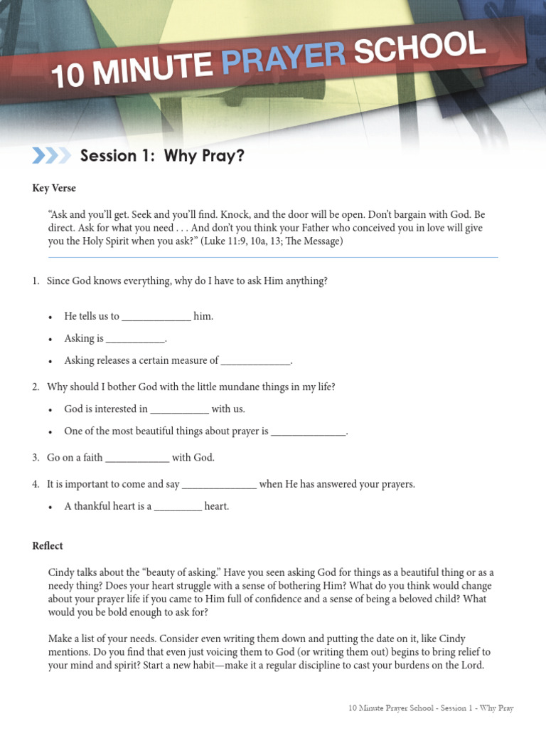 10minprayer All Sessions | PDF | Lord's Prayer | Prayer