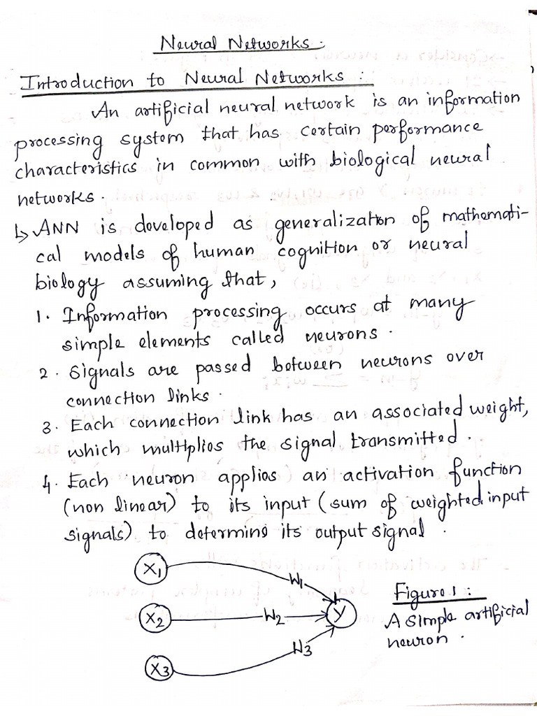 NN Unit-I & II | PDF | Cross Validation (Statistics) | Statistical ...