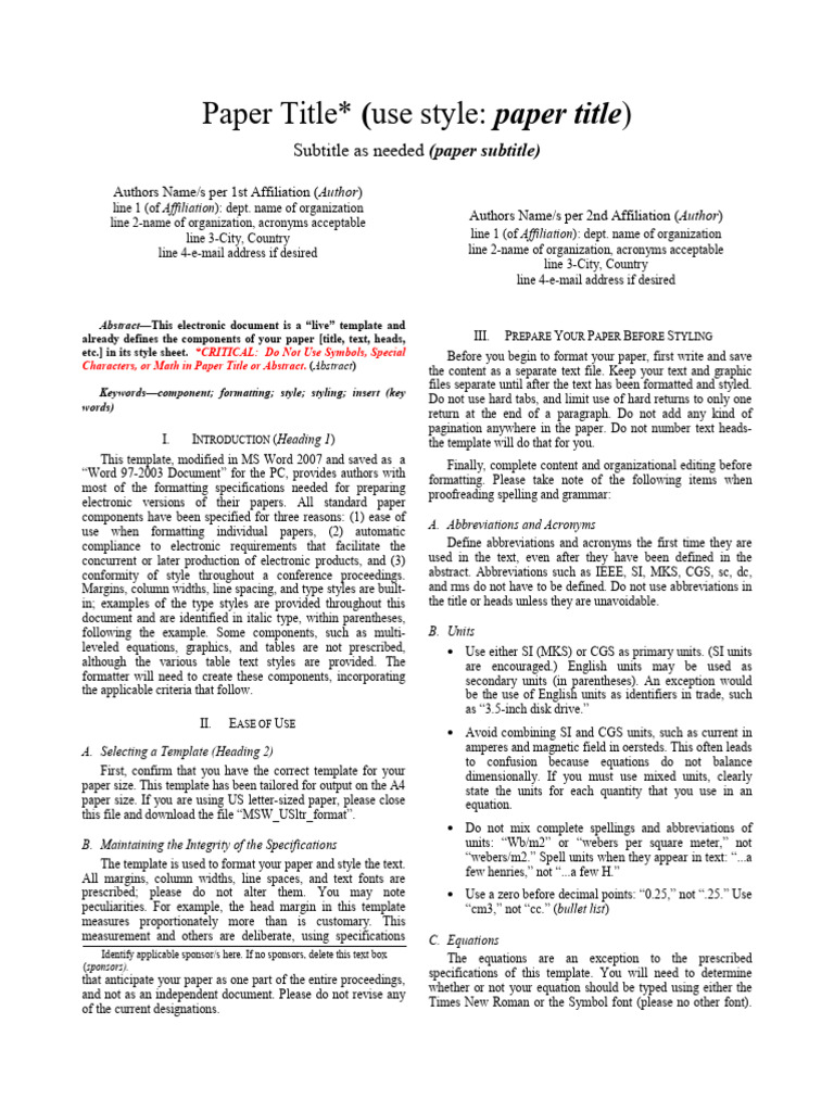 Ijert Paper | PDF | Bracket | International System Of Units