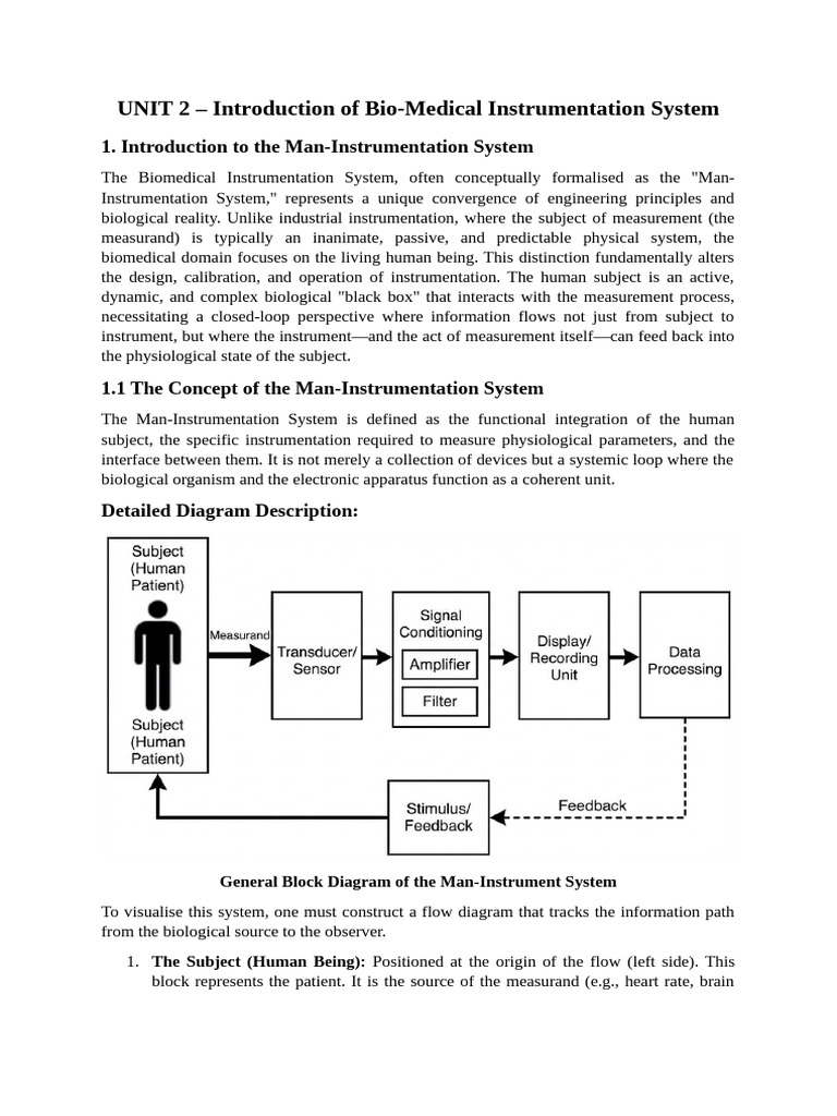 Introduction to Biomedical Instrumentation | PDF | Myelin | Action ...