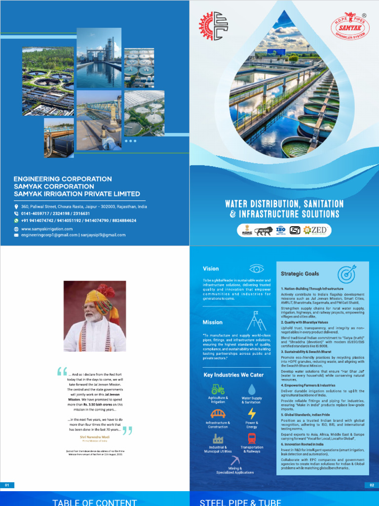 Final Water Distribution Brochure | PDF