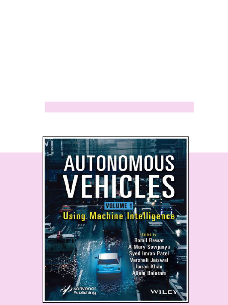 (Ebook) Autonomous Vehicles, Volume 1: Using Machine Intelligence by A ...