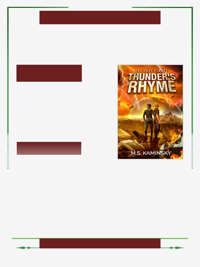 Thunder s Rhyme Terminal Planet Book 1 M S Kaminsky eBook open digital ...