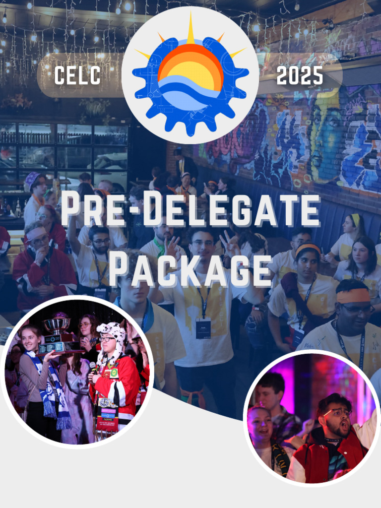 CELC 2025 Pre-Delegate Package | PDF