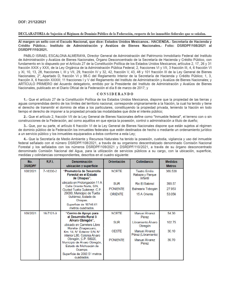 Nom 020 Scfi 2021 | PDF | Propiedad | Justicia